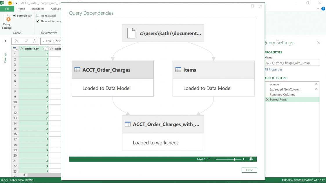 Power Query: Viewing Query Dependencies Power Query: Viewing Query Dependencies
