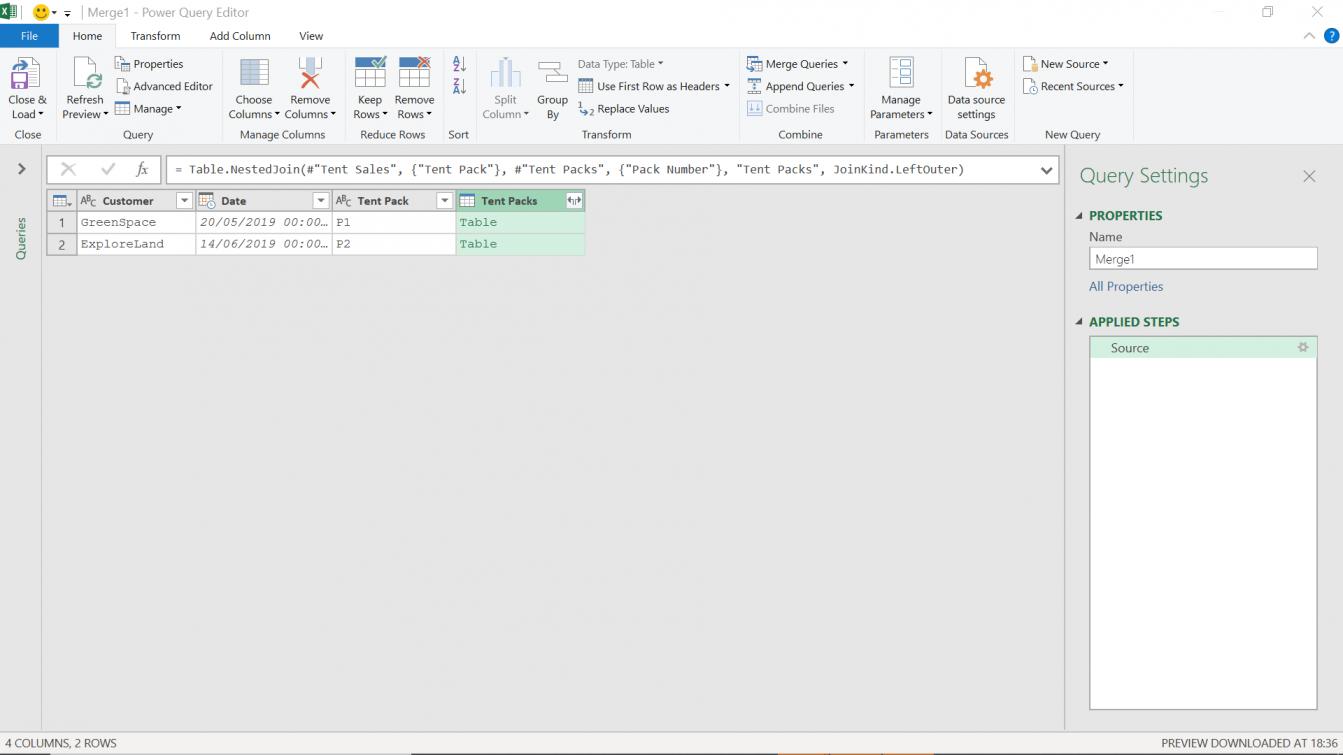 Power Query: Dynamic Merging Power Query: Dynamic Merging