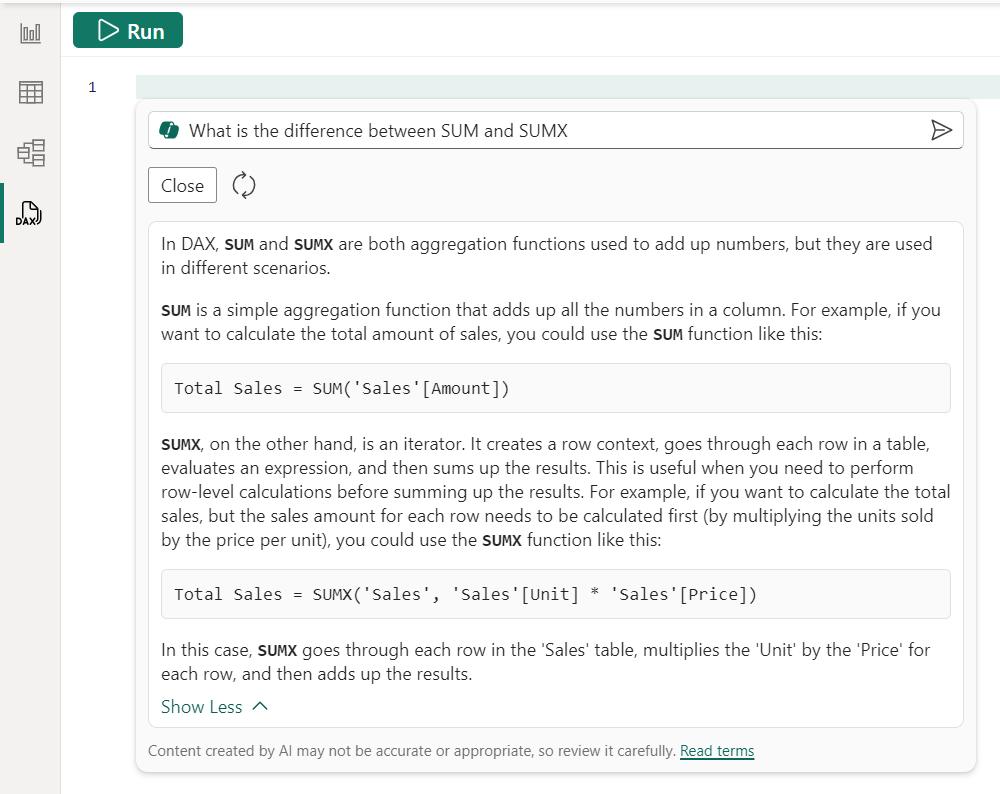 Power BI Blog: Writing DAX Queries in DAX Query View with Copilot Power BI Blog: Writing DAX Queries in DAX Query View with Copilot